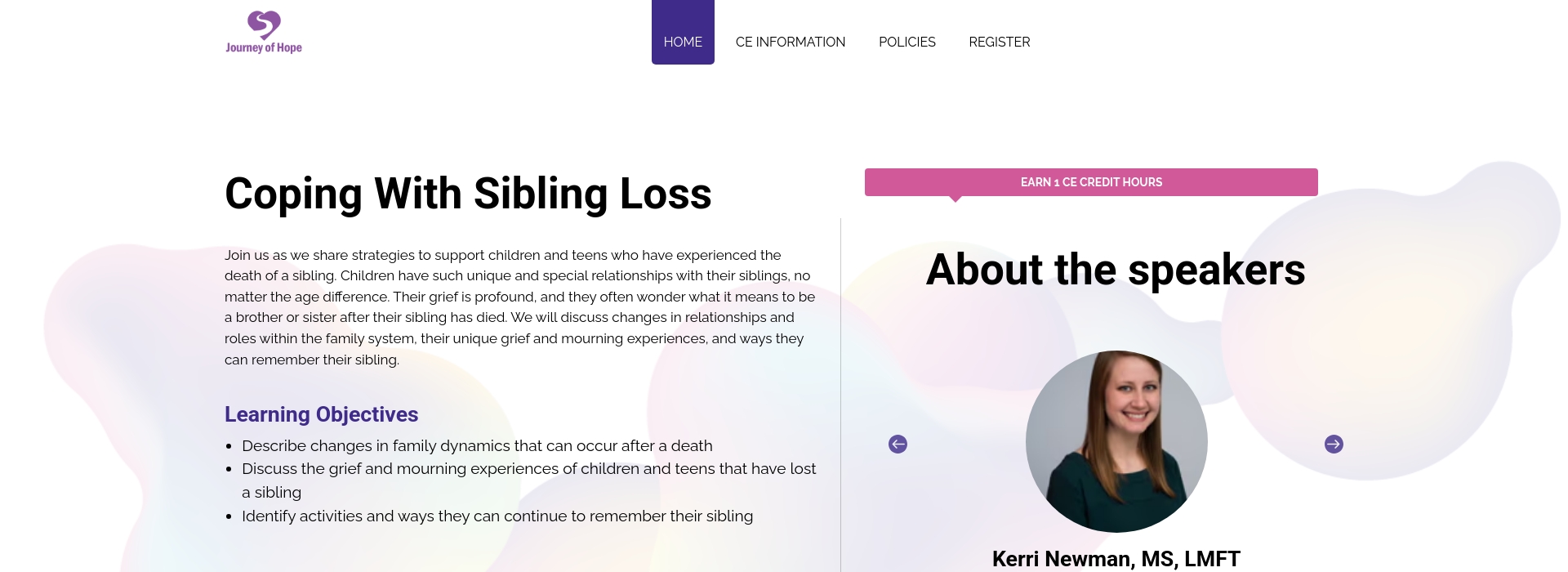 Coping With Sibling Loss