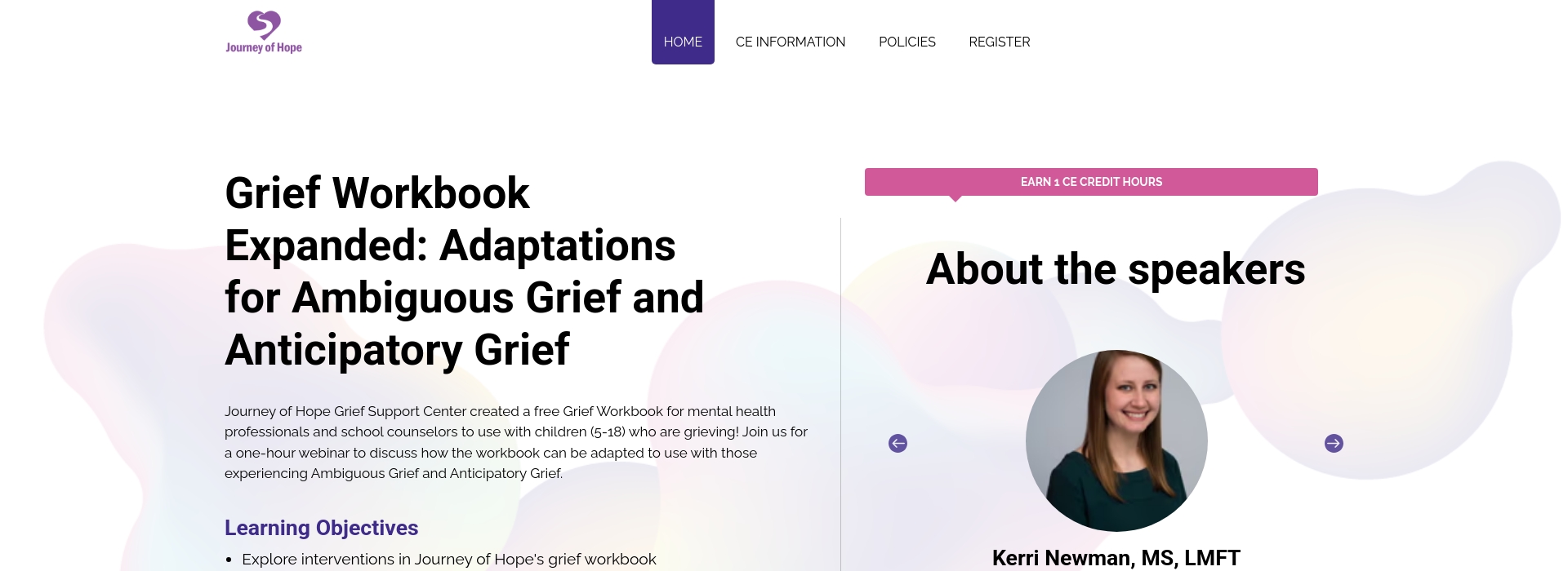 Grief Workbook Expanded: Adaptations for Ambiguous Grief and ...
